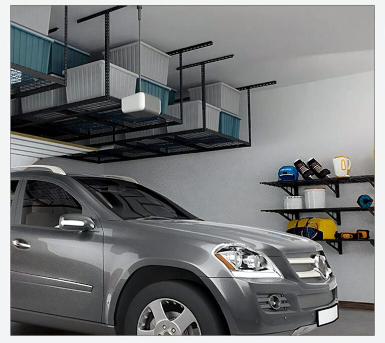Overhead Storage Rack Ceiling Mounted for Garage: | Smart Storage Solutions